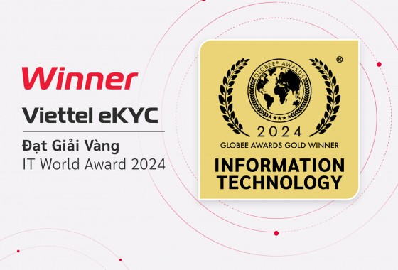 Công nghệ sinh trắc giúp Viettel AI đạt giải Vàng IT World Awards ...